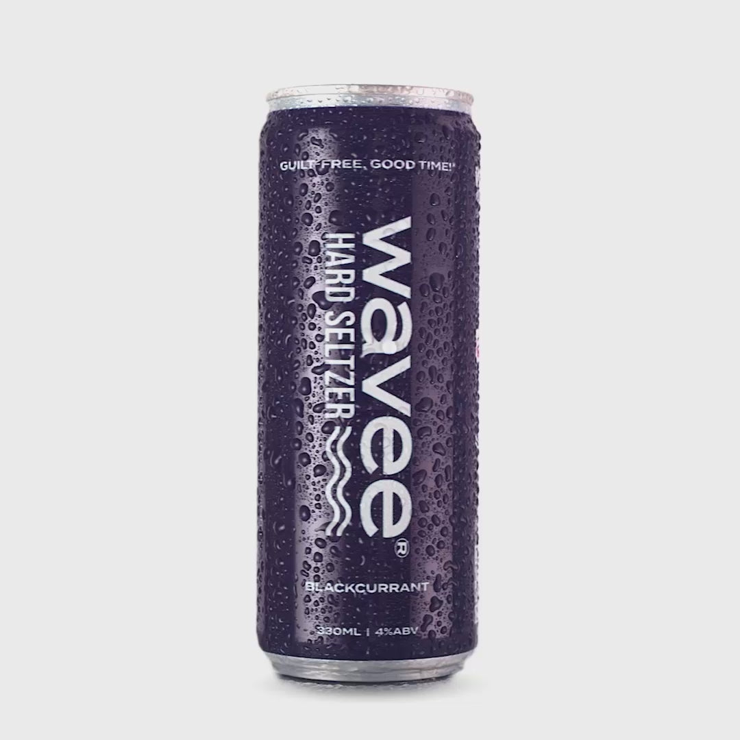 Blackcurrant Seltzer – The Bold One | Wavee Seltzer – Wavee Hard Seltzer